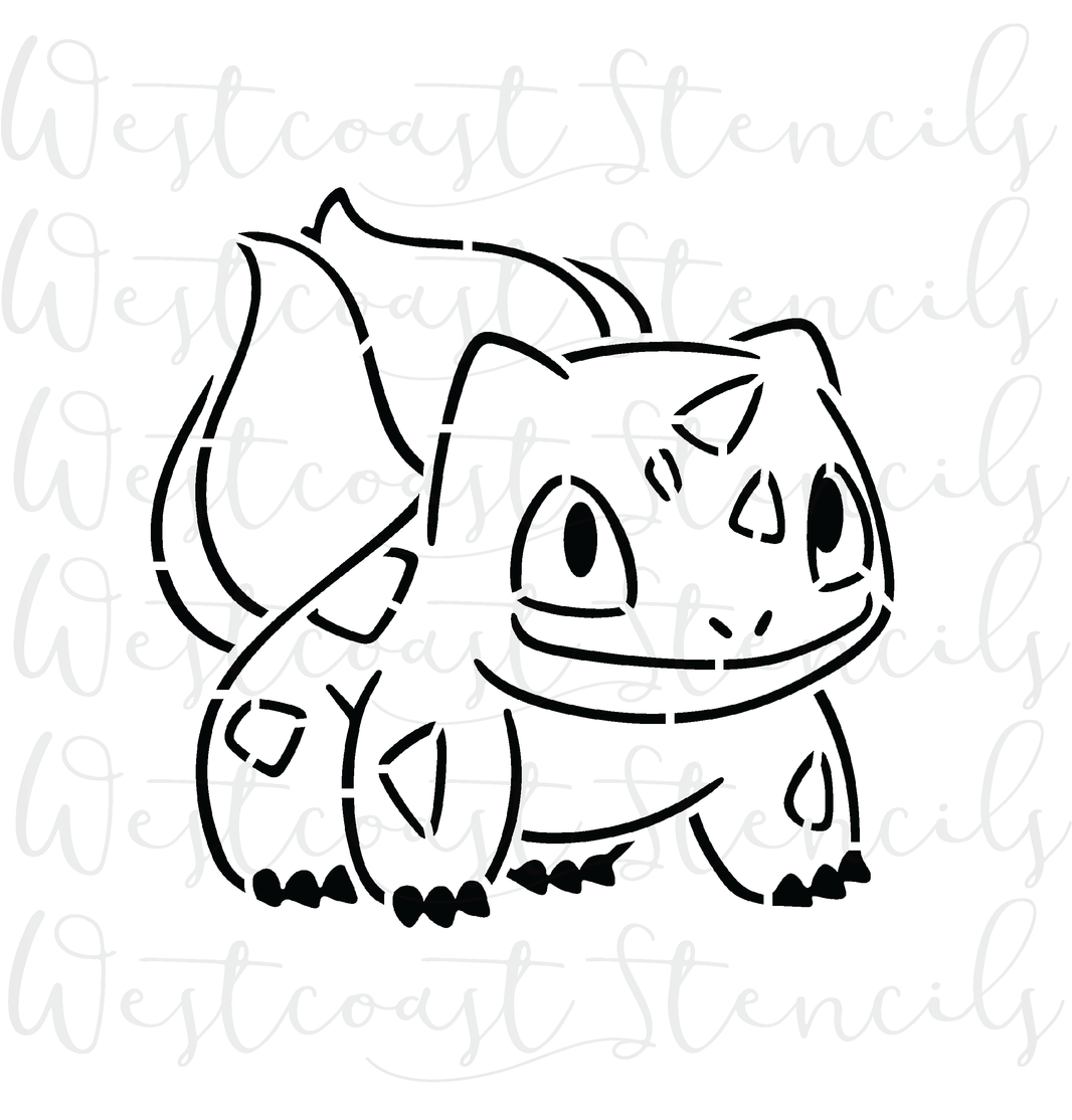 Westcoast Stencil for Decorating Cookies, baking, crafts, home decor ...