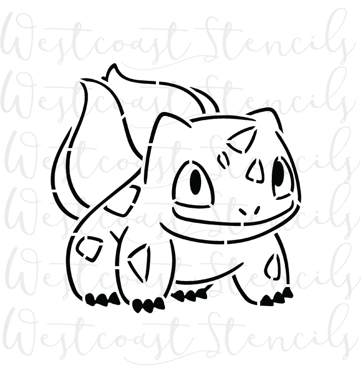 Westcoast Stencil for Decorating Cookies, baking, crafts, home decor ...